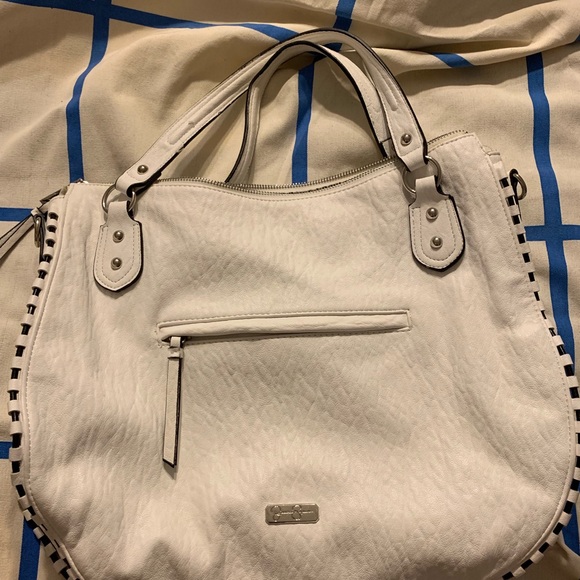 Jessica Simpson | Bags | Jessica Simpson White Large Tote | Poshmark